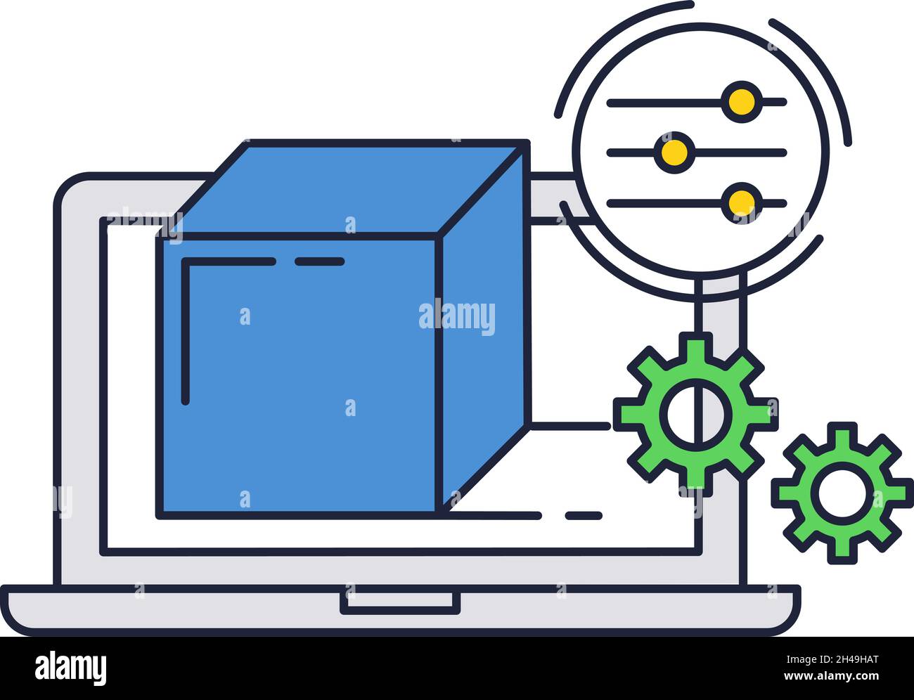 Prototype icon hi-res stock photography and images - Alamy