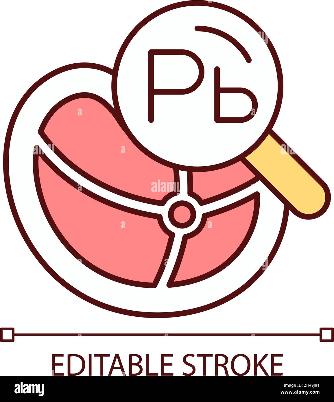 Heavy metal testing RGB color icon Stock Vector Image & Art - Alamy