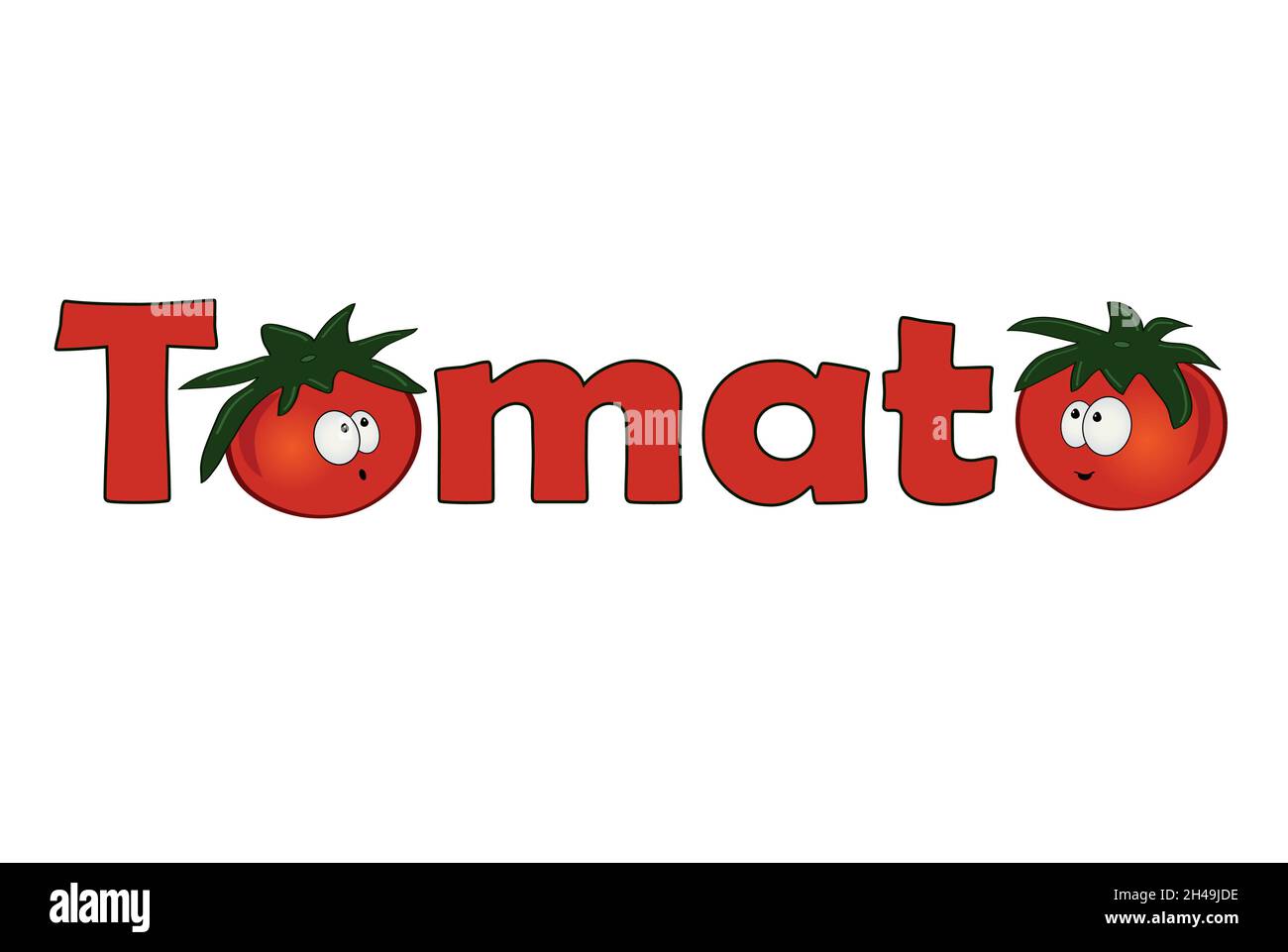 Vegetable red text on Stock Vector Images - Alamy