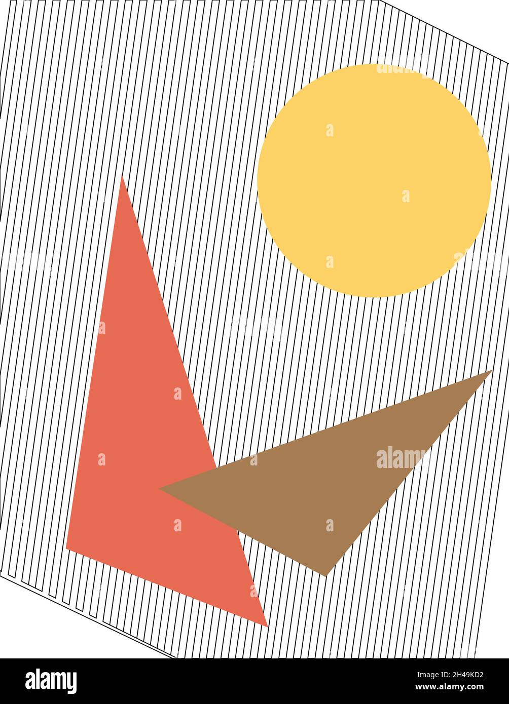 Triangle over circle hi-res stock photography and images - Alamy