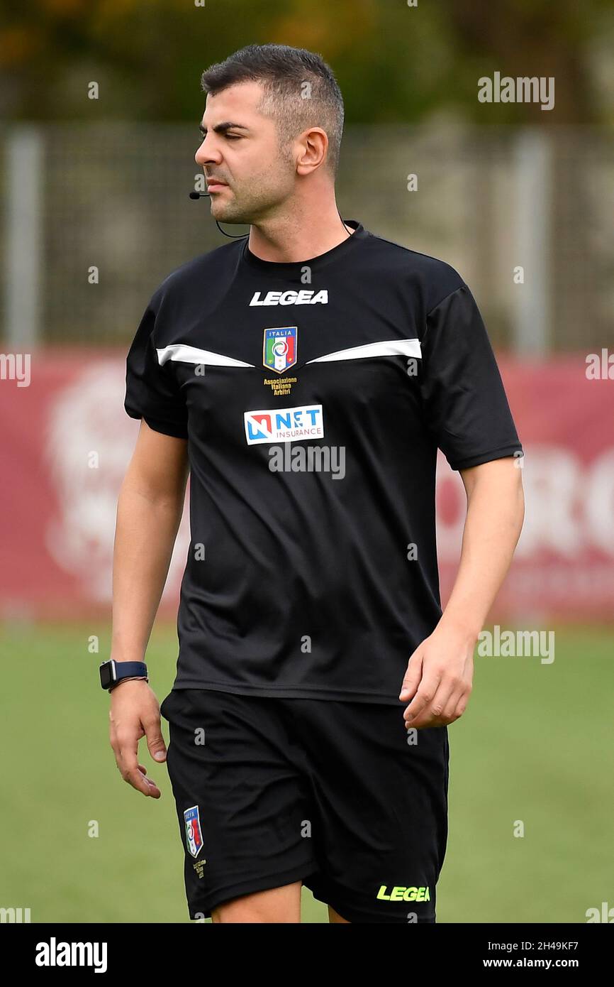 Assistant of Referee during the Serie A match between A.S. Roma Women ...