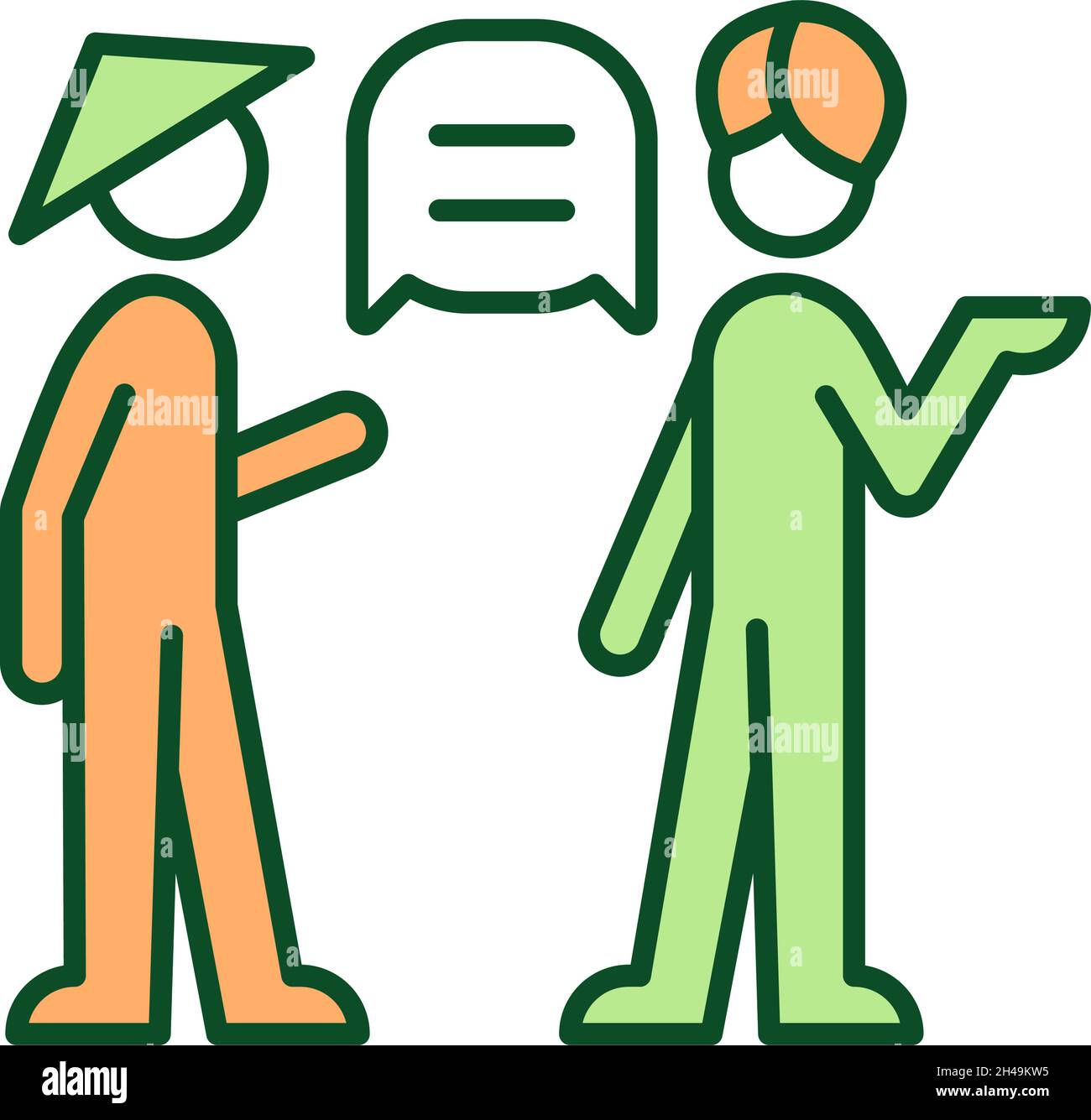 Cross cultural communication clip art hi-res stock photography and ...