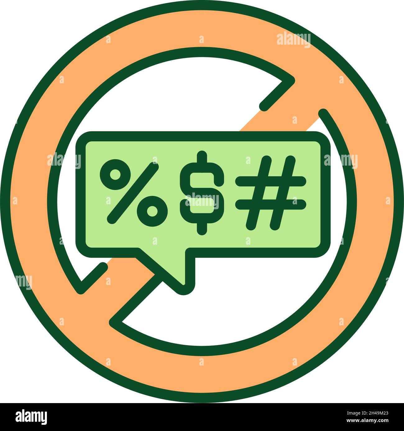 Hate language Stock Vector Images - Alamy