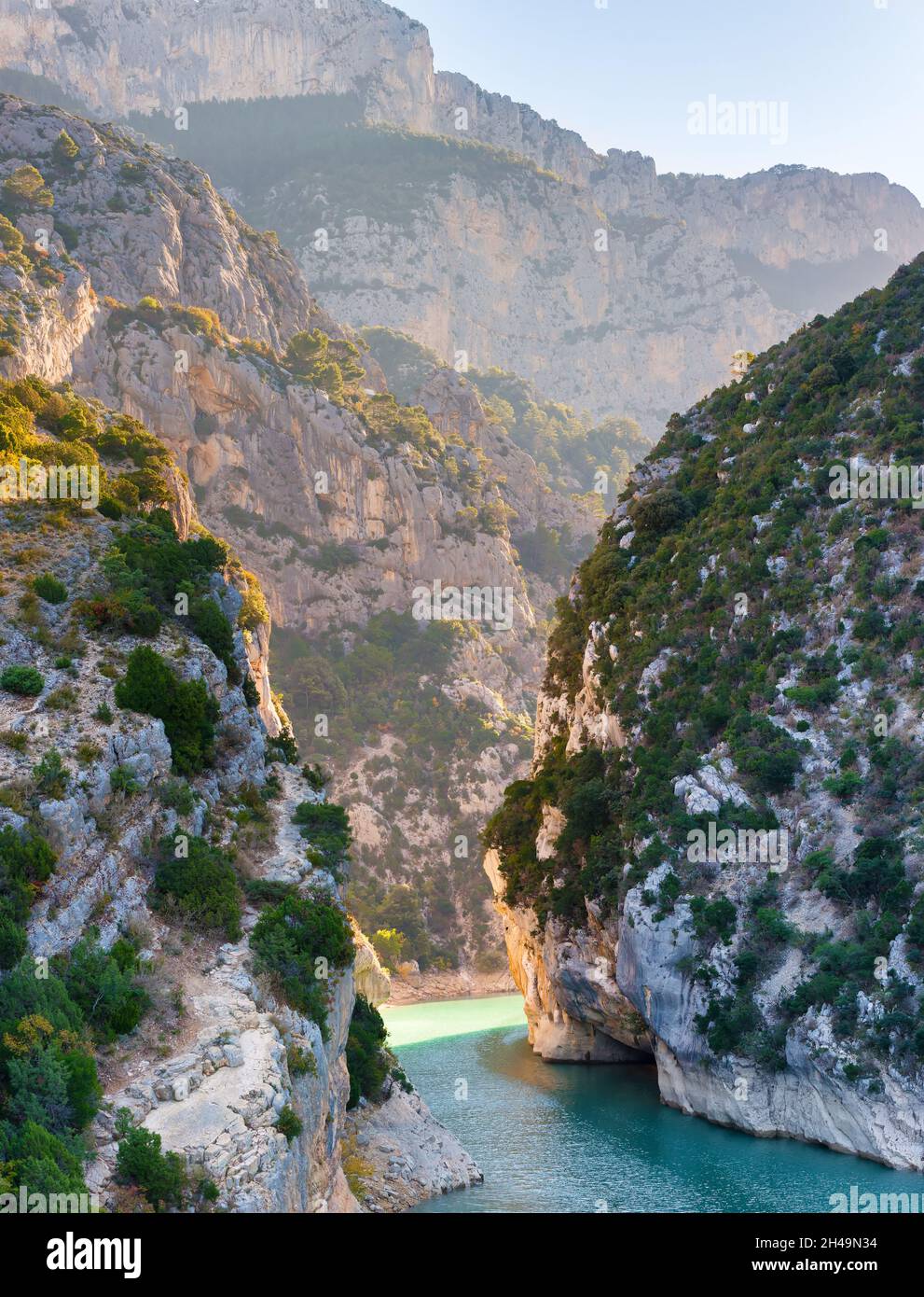 The Verdon Gorge (French: Gorges du Verdon) is a famous river canyon ...