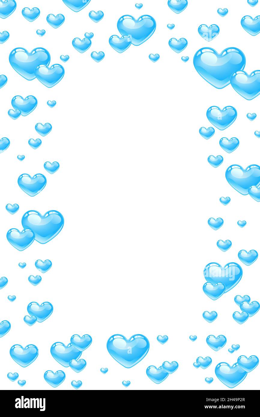 Heart shaped bubble with copy space on white Stock Vector Image & Art ...