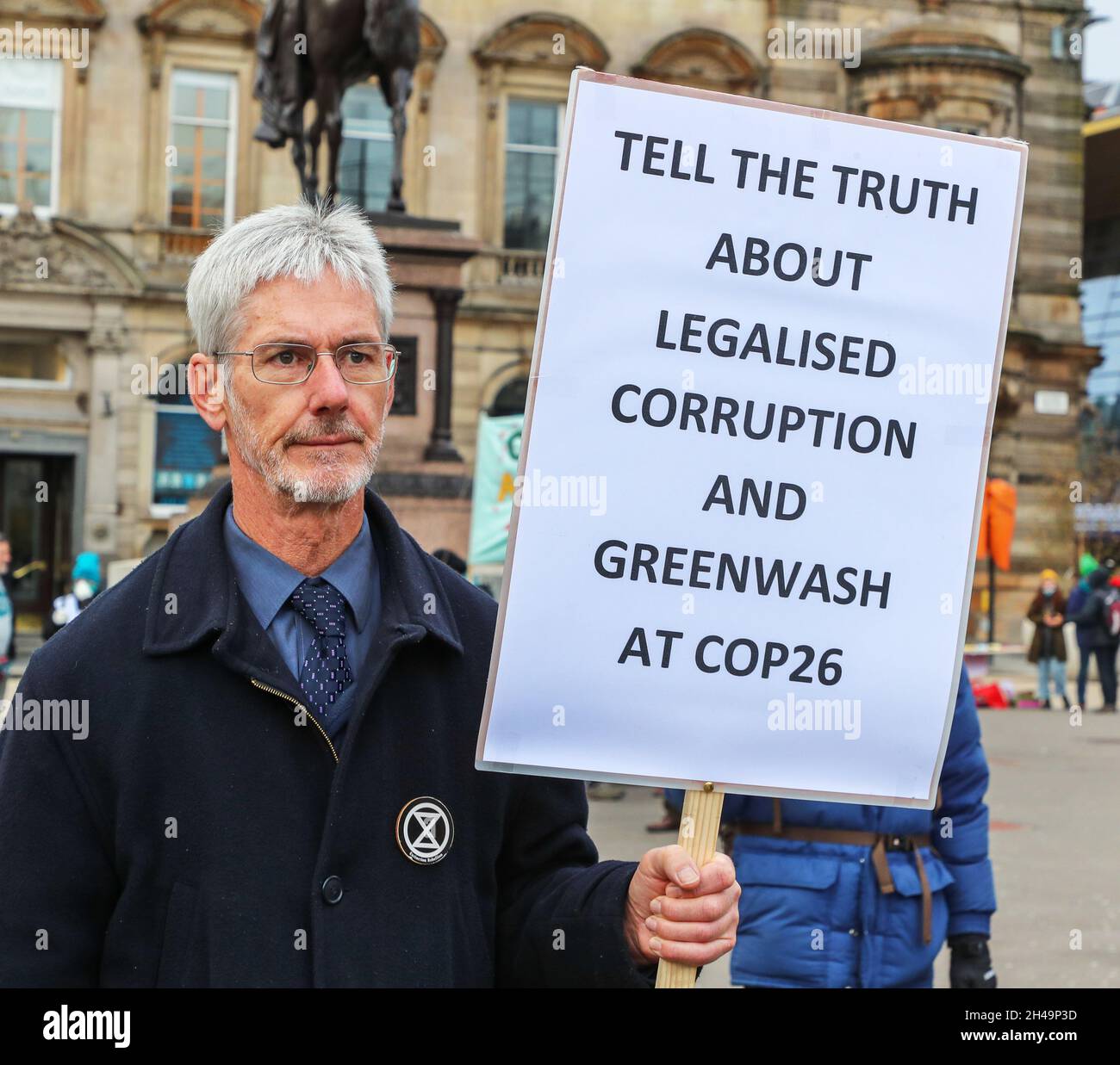 Glasgow, UK. 1st Nov, 2021. As delegates from across the world arrive ...