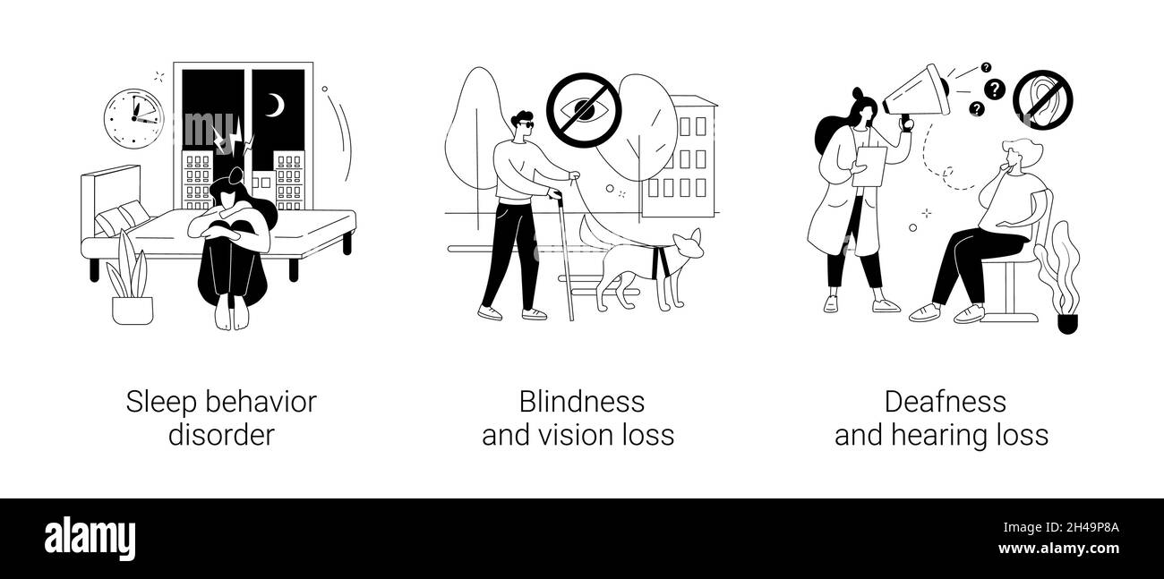 Health problems abstract concept vector illustrations Stock Vector ...