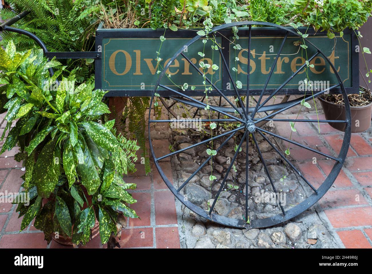 Olvera Street Sign