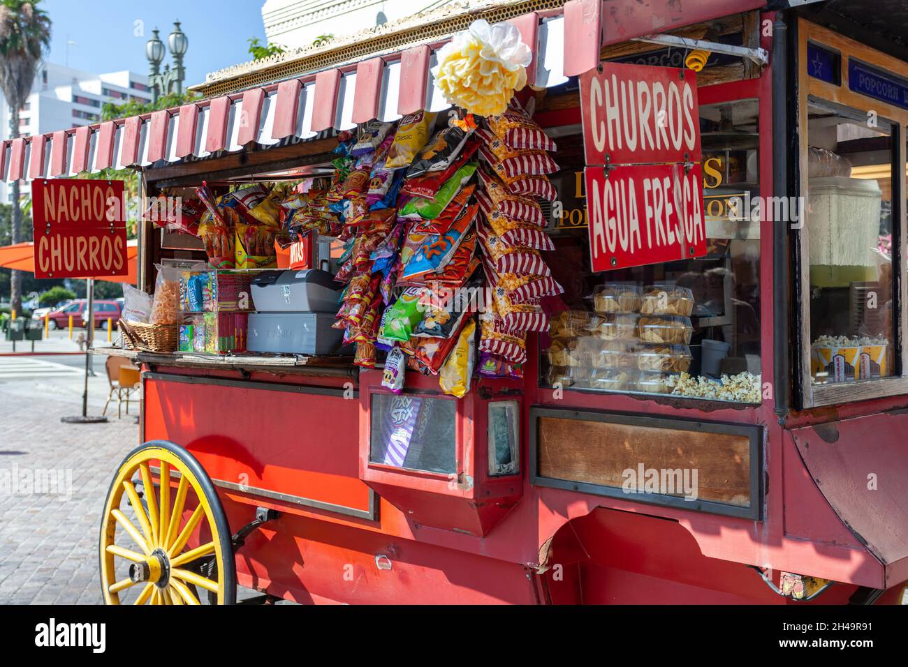 Display mexican food stall hi-res stock photography and images - Alamy