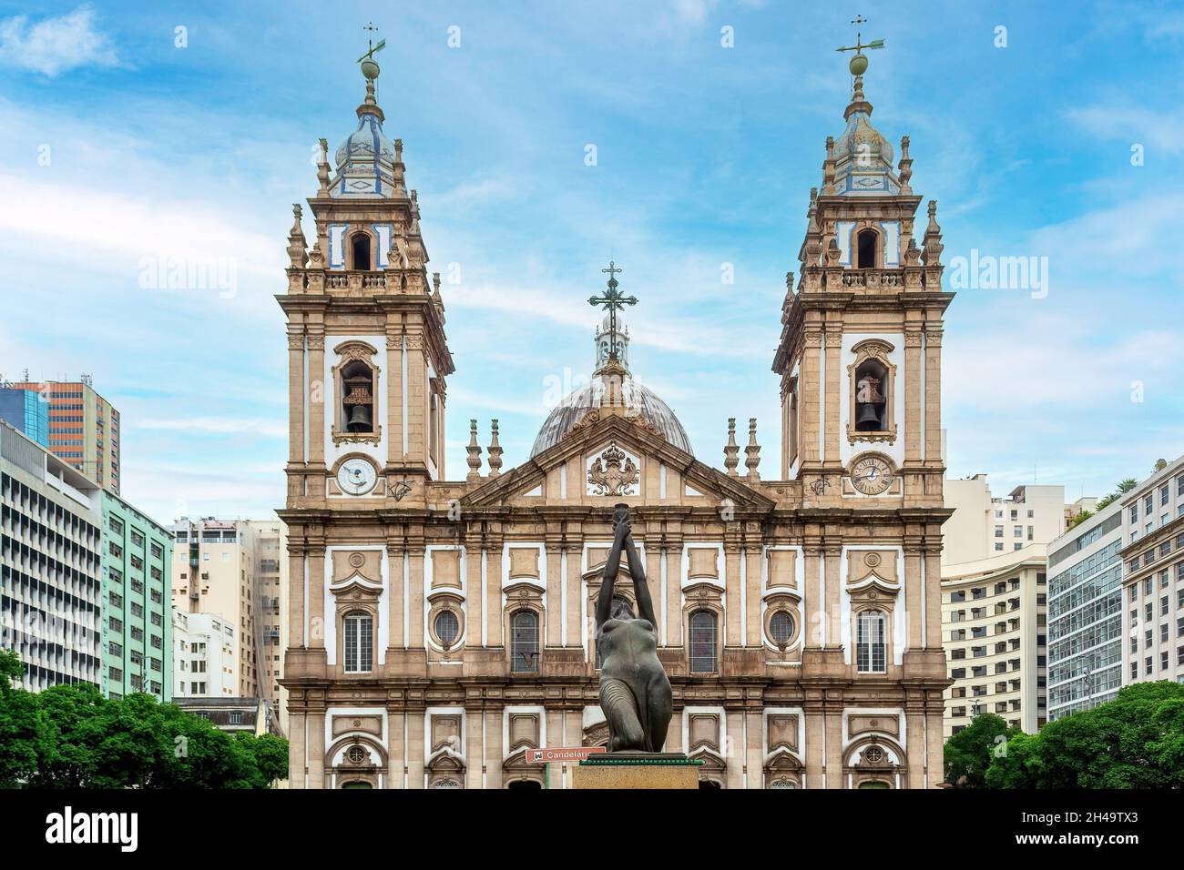 Our Lady of Candelaria, Rio de Janeiro, Brazil Stock Photo - Alamy