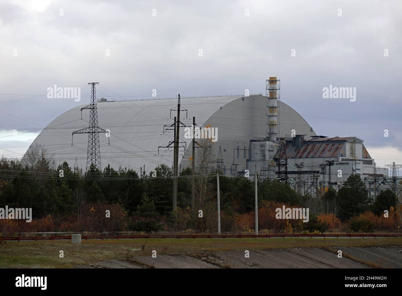 Chernobyl New Safe Confinement Stock Photo - Alamy