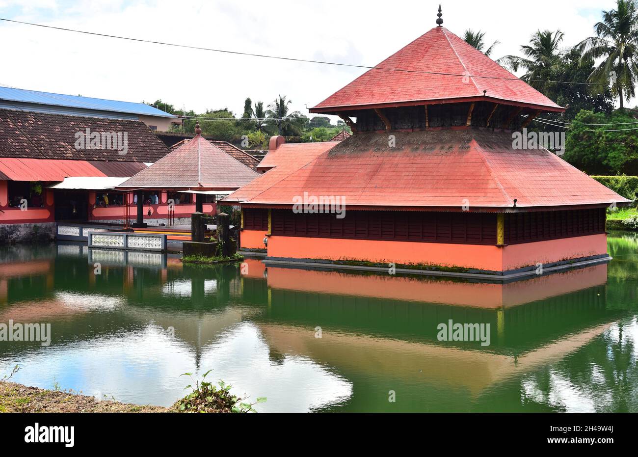 ananthapura lake temple,kasargod,kerala,india Stock Photo - Alamy