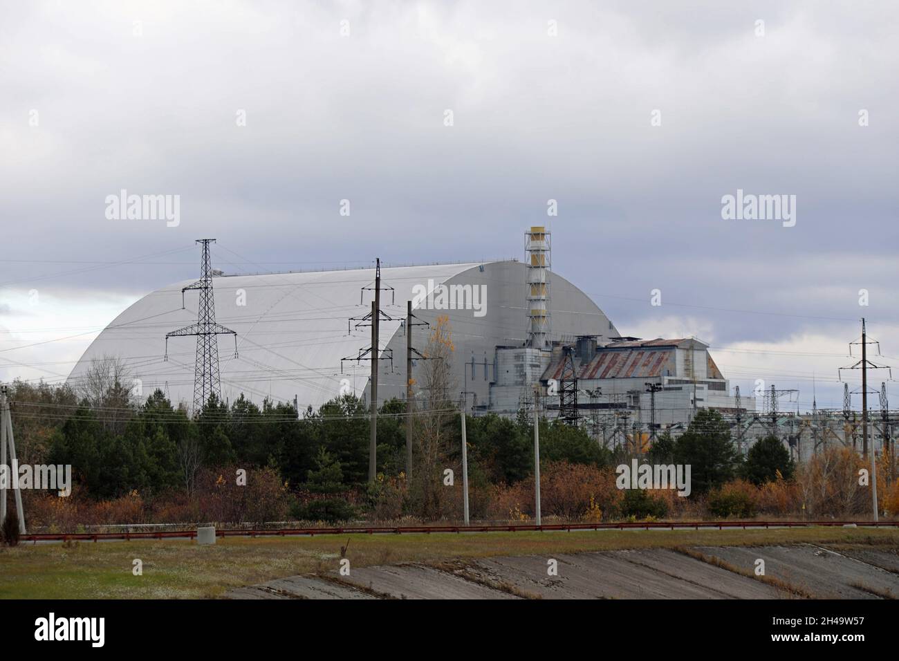 Chernobyl New Safe Confinement Stock Photo - Alamy