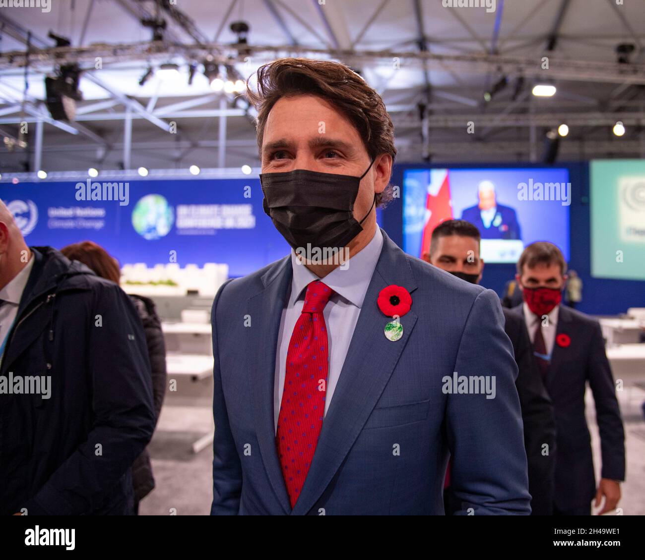 Glasgow, Scotland, UK. 1st Nov, 2021. PICTURED: Justin Pierre James ...