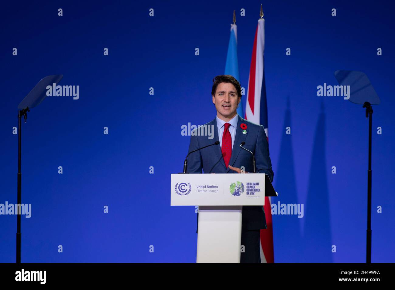 Glasgow, Scotland, UK. 1st Nov, 2021. PICTURED: Justin Pierre James ...