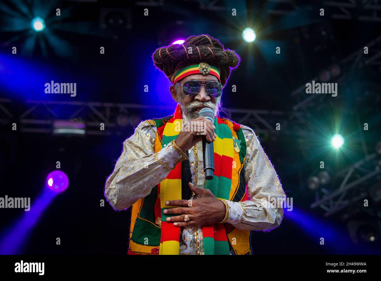 stockholm sweden - June 27- 2014- the Jamaican reggae singer bunny ...