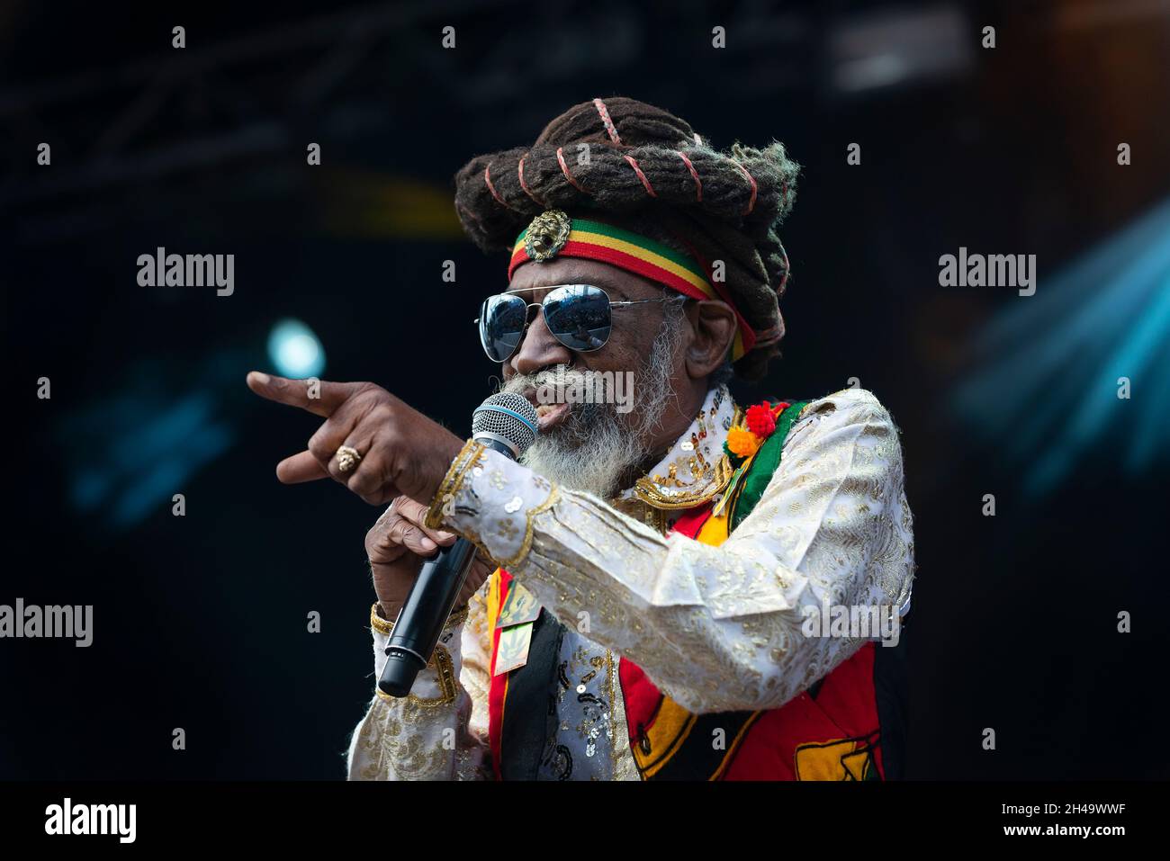 stockholm sweden - June 27- 2014- the Jamaican reggae singer bunny ...