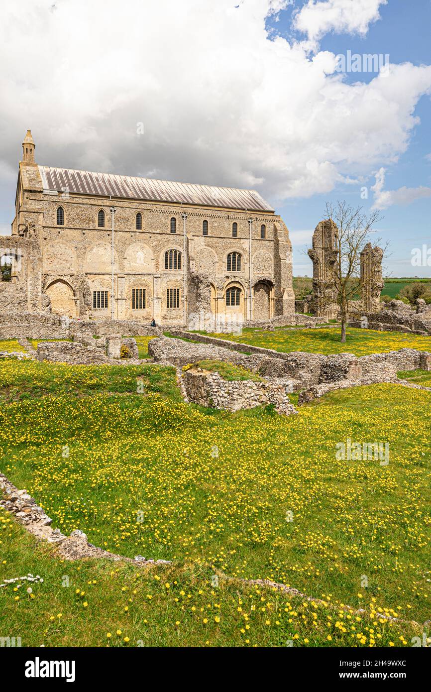 Ruins of benedictine monastery hi-res stock photography and images - Alamy