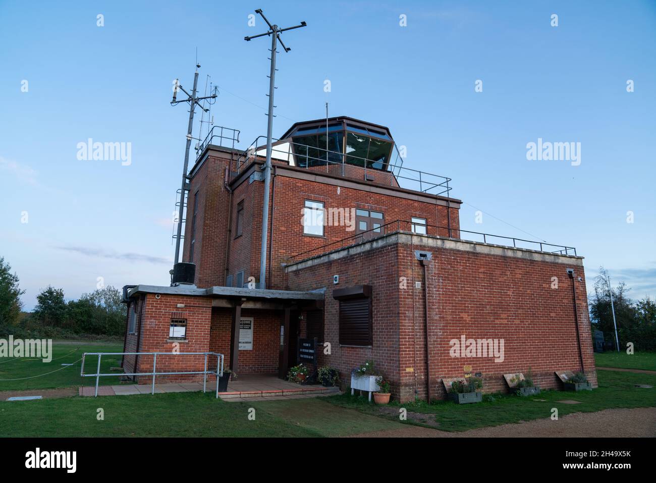 Greenham common control tower hi-res stock photography and images - Alamy