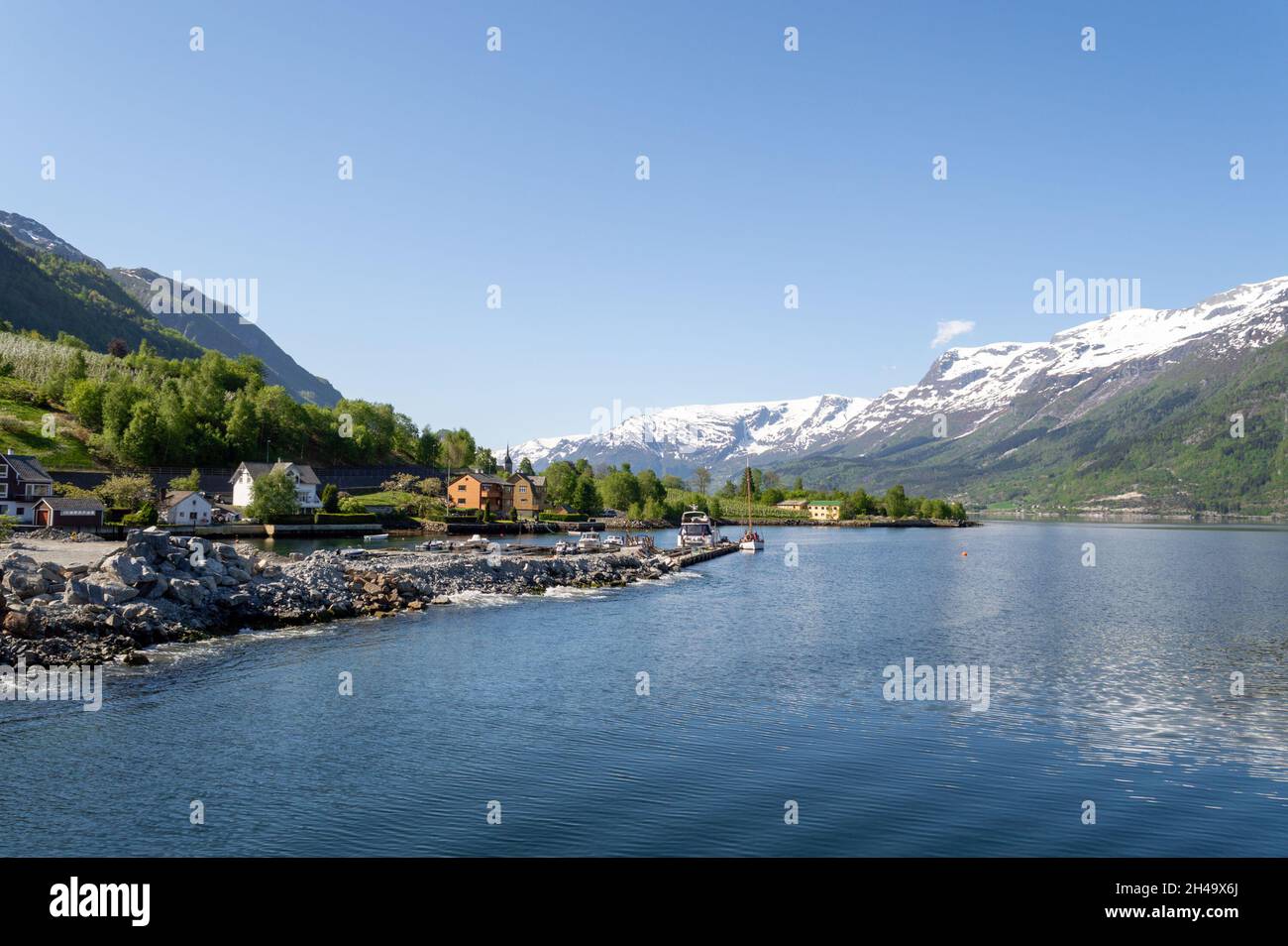Fjords in spring hi-res stock photography and images - Alamy