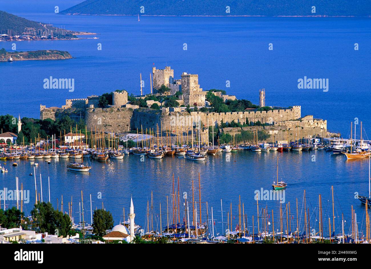 Castle St. Peter - Bodrum - Turkey Stock Photo - Alamy