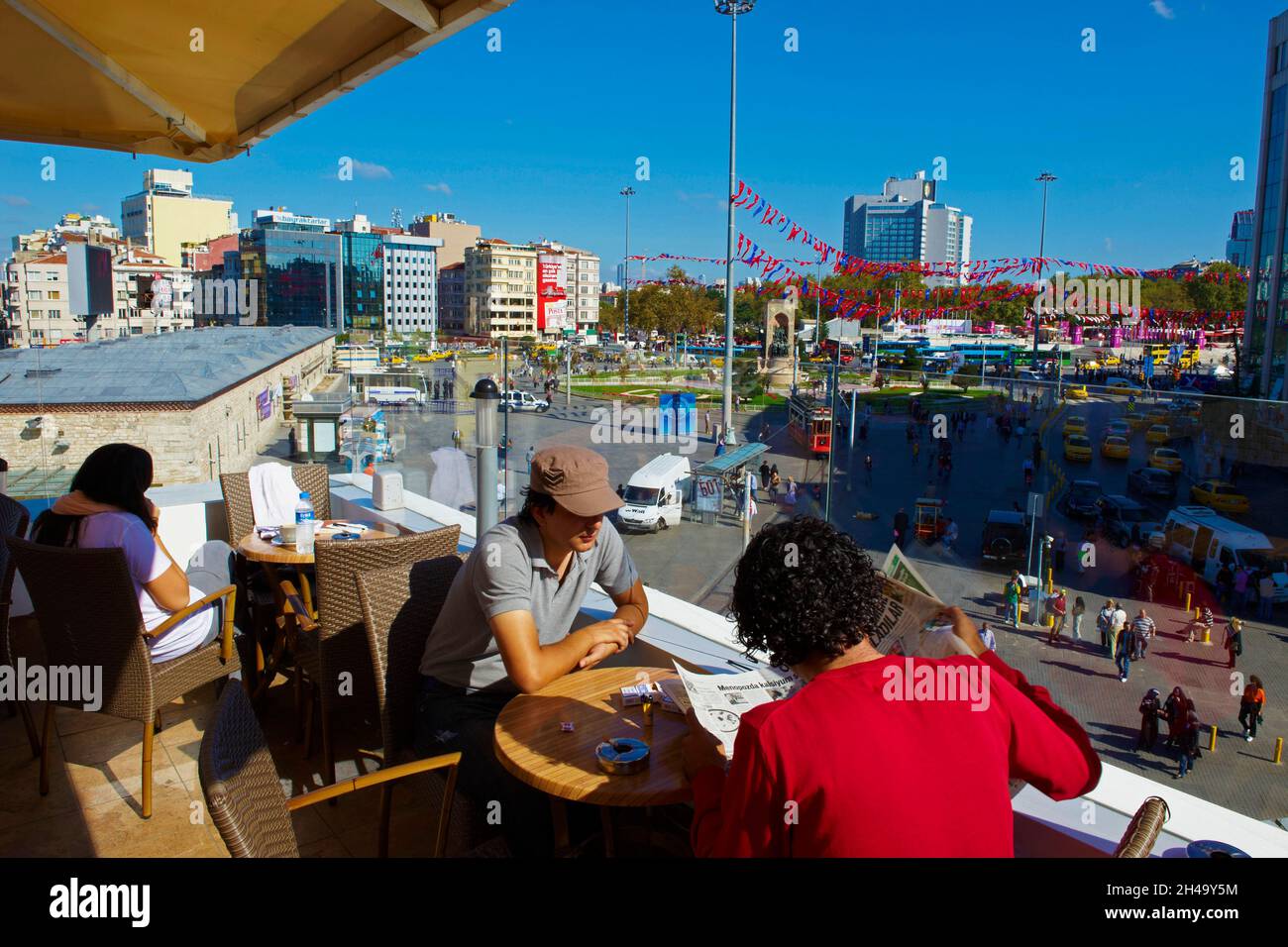 Turkey, Istanbul, Taksim neighbourhood, Taksim square Stock Photo - Alamy