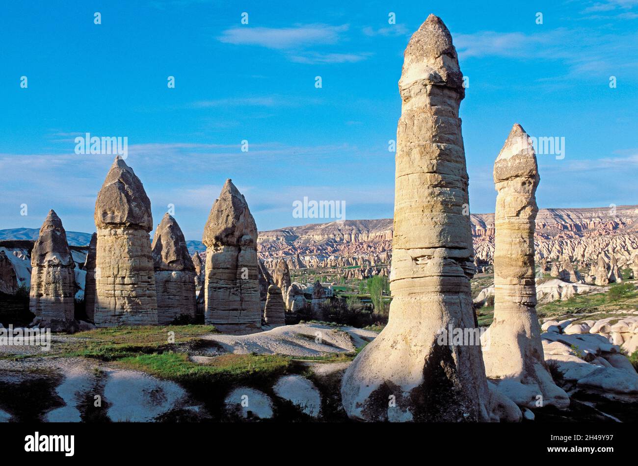 Turkey. Central Anatolia. Cappadocia. Goreme valley Stock Photo - Alamy