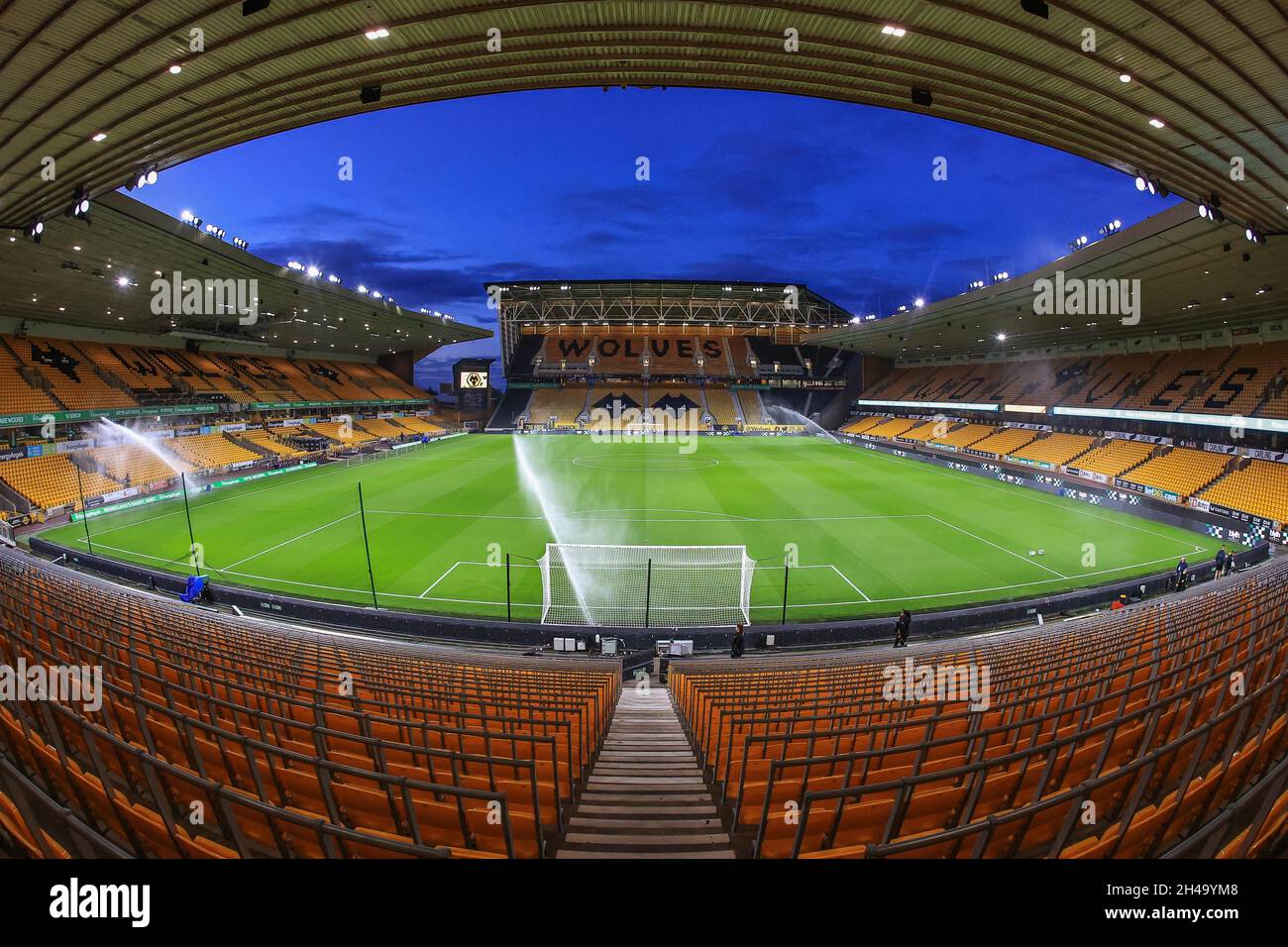 general view of Molineux Stadium, Home of Wolverhampton Wanderers Stock ...