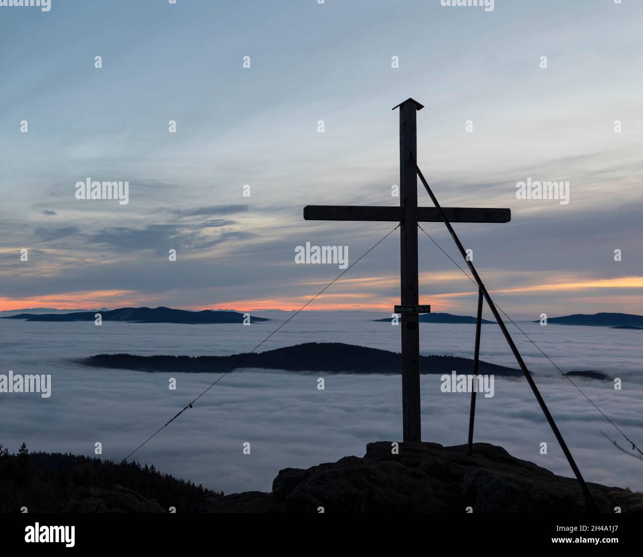 Aussicht vom Hochstein, view from Hochstein Stock Photo - Alamy