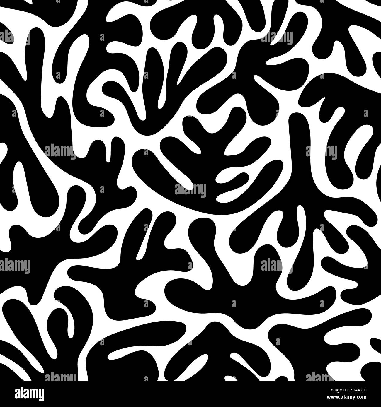 Vector seamless abstract pattern, modern shapes. Simple design for ...