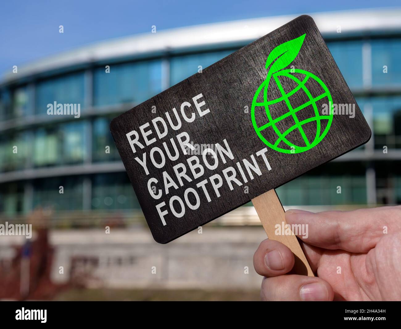 Reduce your footprint hi-res stock photography and images - Alamy
