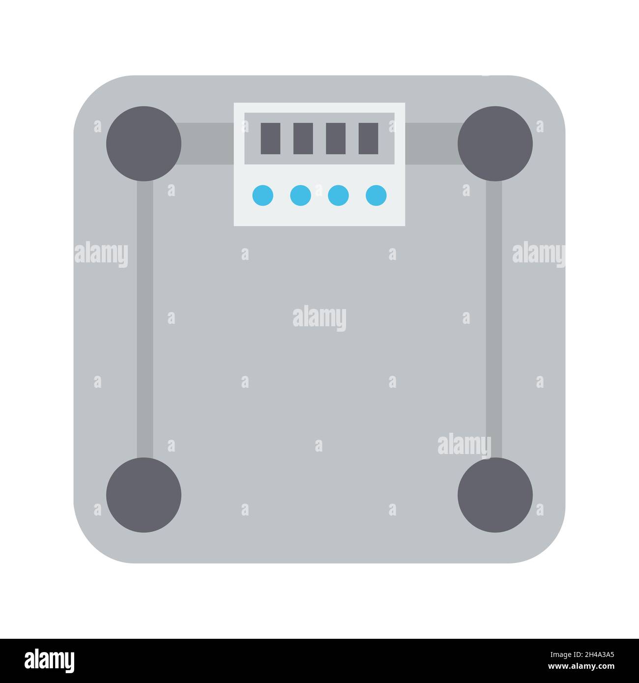 Icon of scales. Sport equipment illustration. For training and ...