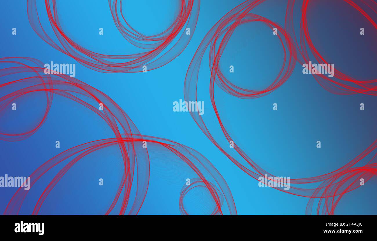 Abstract background with smoke rings. Geometric pattern Stock Photo - Alamy