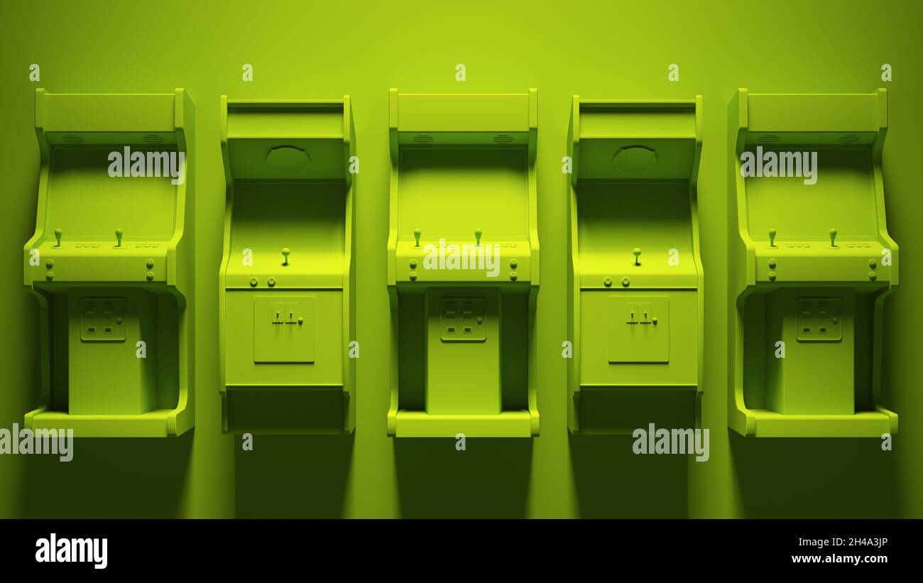 1980s arcade poster hi-res stock photography and images - Alamy