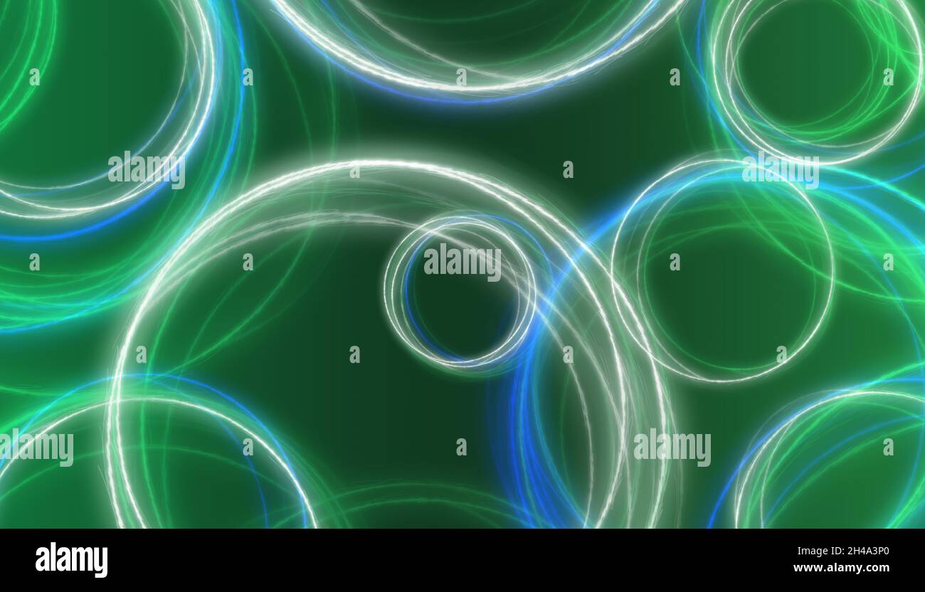 Abstract background with smoke rings. Geometric pattern Stock Photo - Alamy