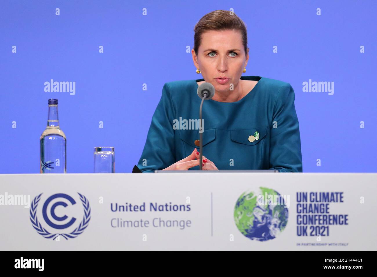 Prime minister of denmark mette frederiksen hi-res stock photography ...