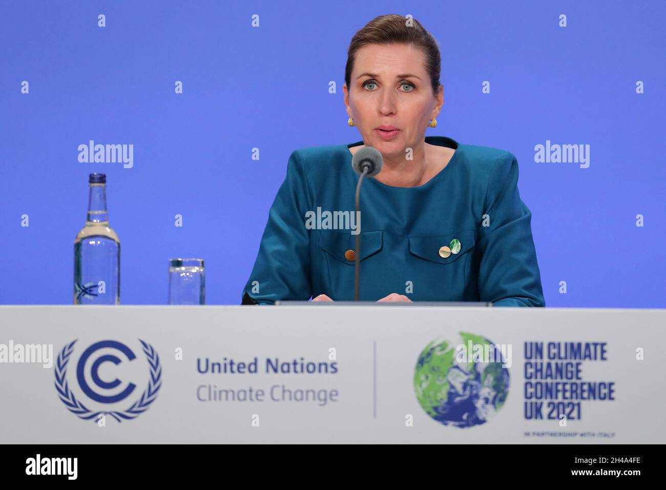 Prime minister of denmark mette frederiksen hi-res stock photography ...