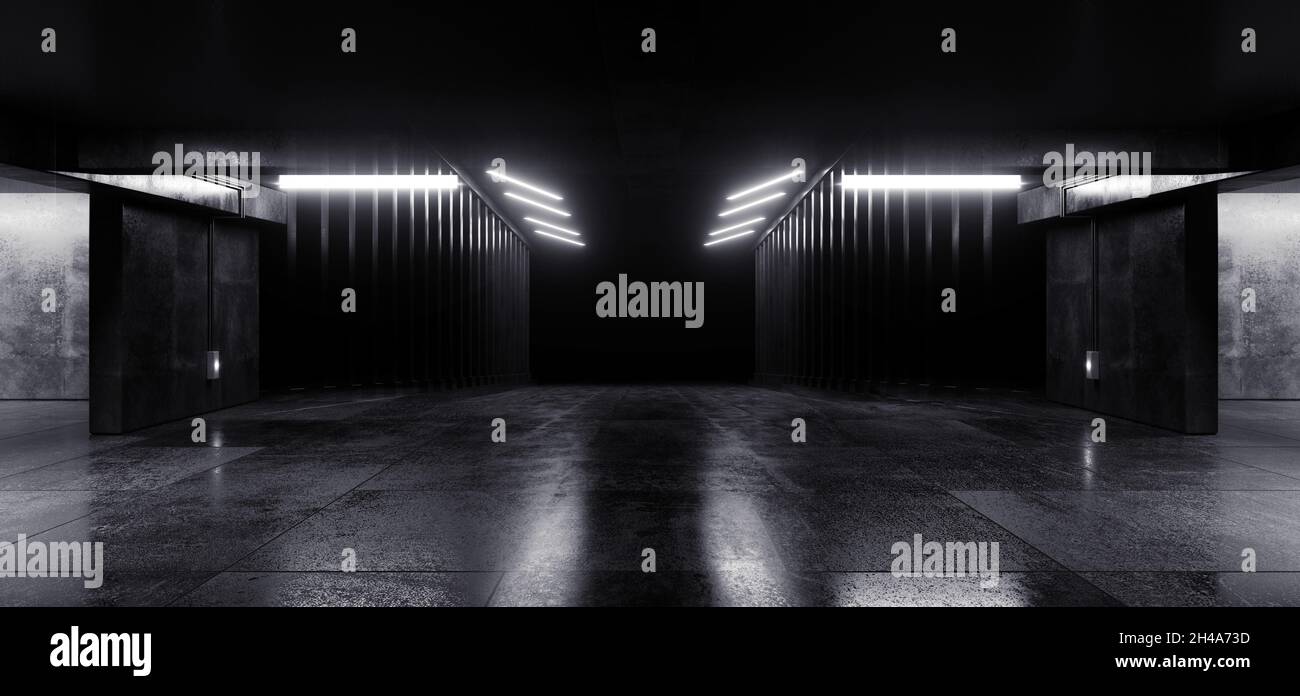 Inside an empty tunnel hi-res stock photography and images - Alamy