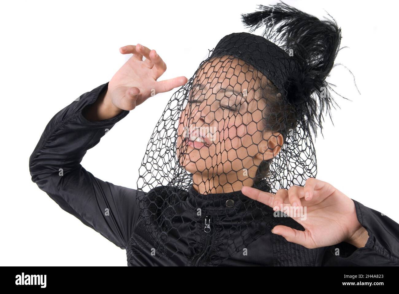 young widowed woman mourning the loss of her partner Stock Photo - Alamy