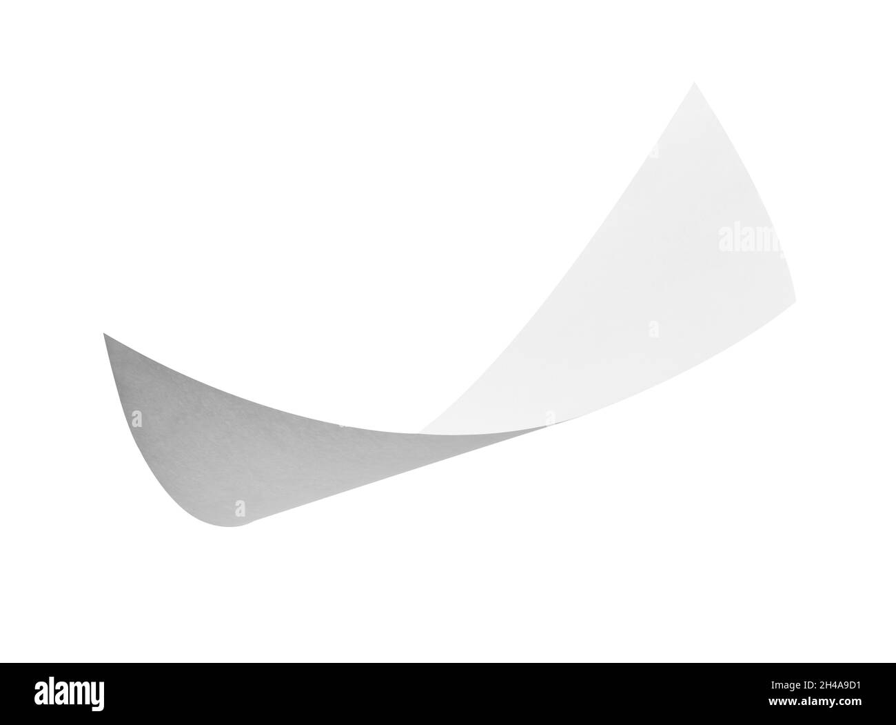 Flying blank papers Cut Out Stock Images & Pictures - Alamy