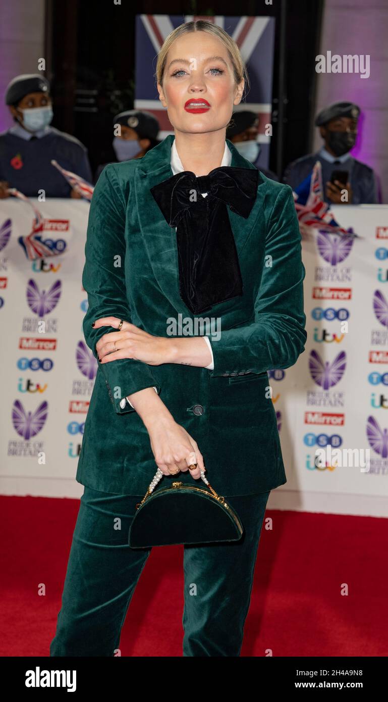Laura Whitmore attends the Pride of Britain awards in partnership with ...