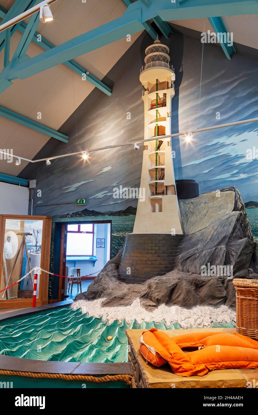 Model of the Fastnet Rock Lighthouse, Mizen Head Signal Station, County ...