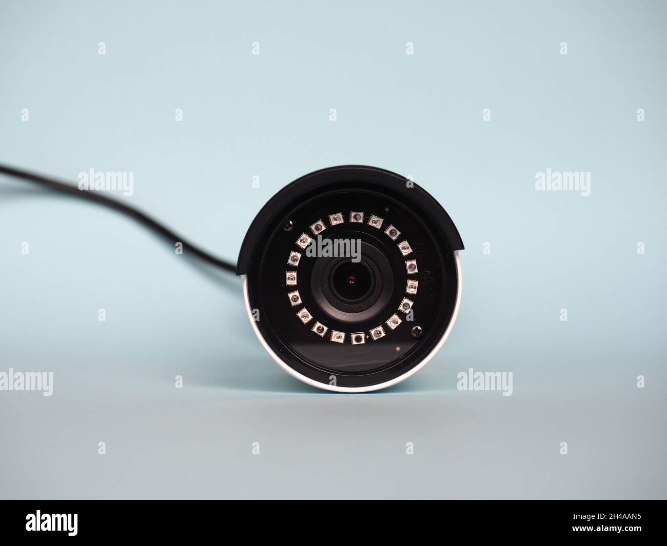 closed circuit TV surveillance video camera for security Stock Photo ...