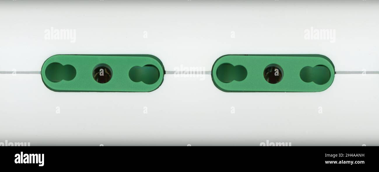 European Type C and Italian Type L electrical sockets power strip Stock ...