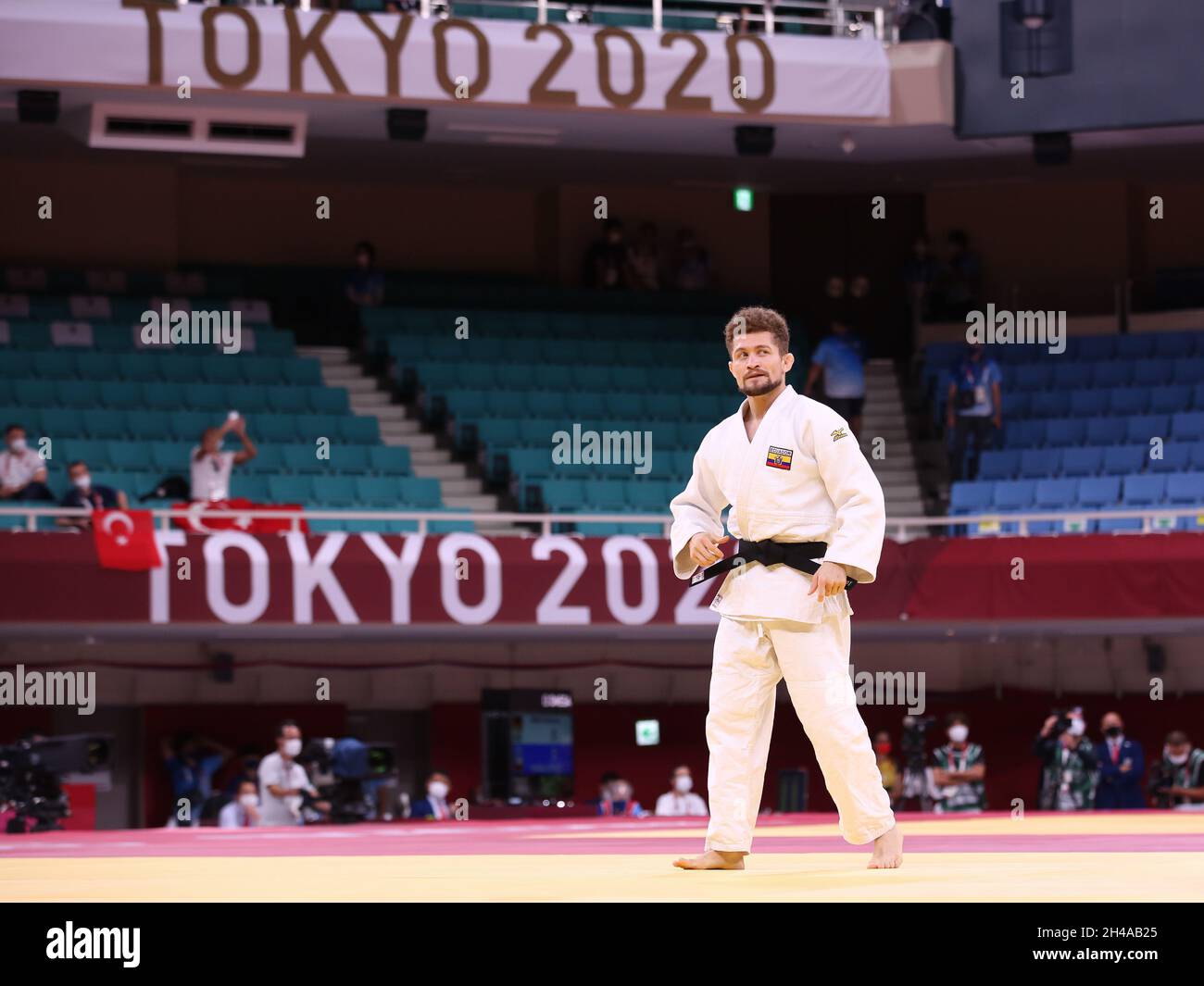 JULY 24th, 2021 - TOKYO, JAPAN: Lenin PRECIADO of Ecuador in the Judo ...