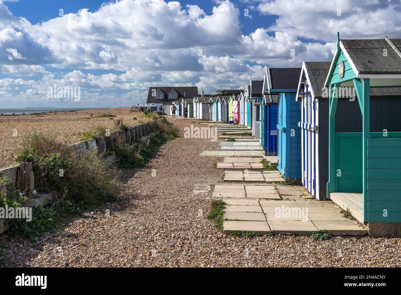 East Preston Beach Hut, West Sussex, UK Stock Photo - Alamy