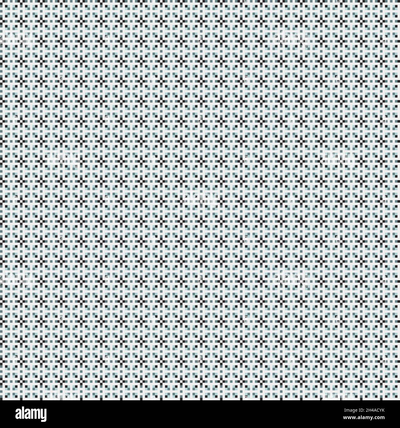 Abstract Cross-Pattern Dotted generative computational art illustration ...