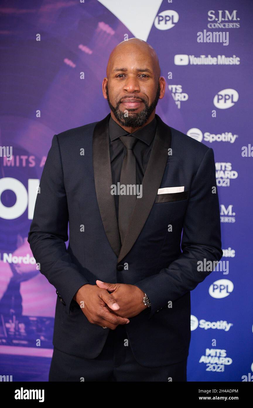London, UK. 01st Nov, 2021. DJ Spooney pictured arriving at the Music ...
