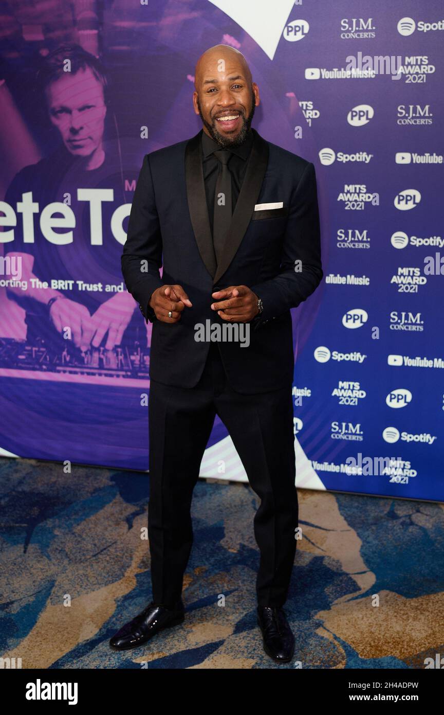 London, UK. 01st Nov, 2021. DJ Spooney pictured arriving at the Music ...
