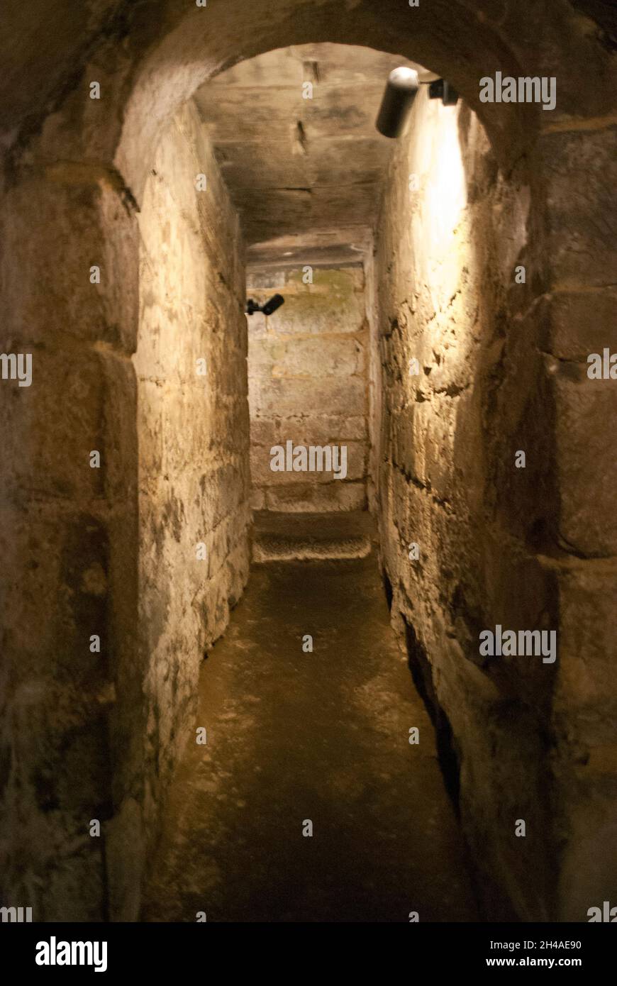 Hexham abbey crypt hi-res stock photography and images - Alamy